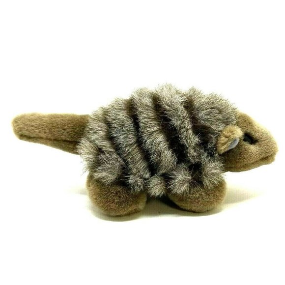 Toys | Aurora Armadillo Plush 85 Gray Brown Stuffed Animal Textured ...